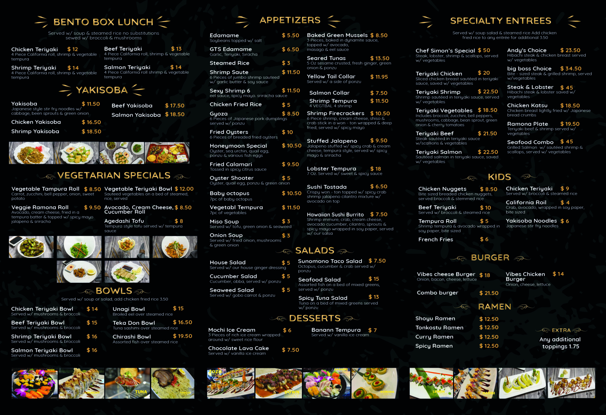 Vibes Sushi And Grill